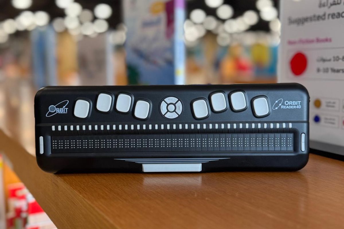 Children’s Library - Braille Advanced Orbit Reader – 40